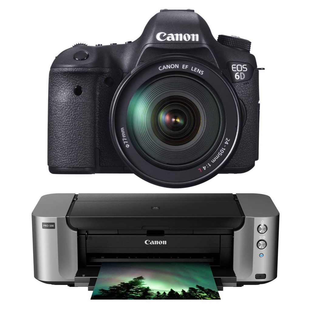 6D + 24-105mm IS + PRO-100 printer for $1999 | Canon Camera and Lens ...
