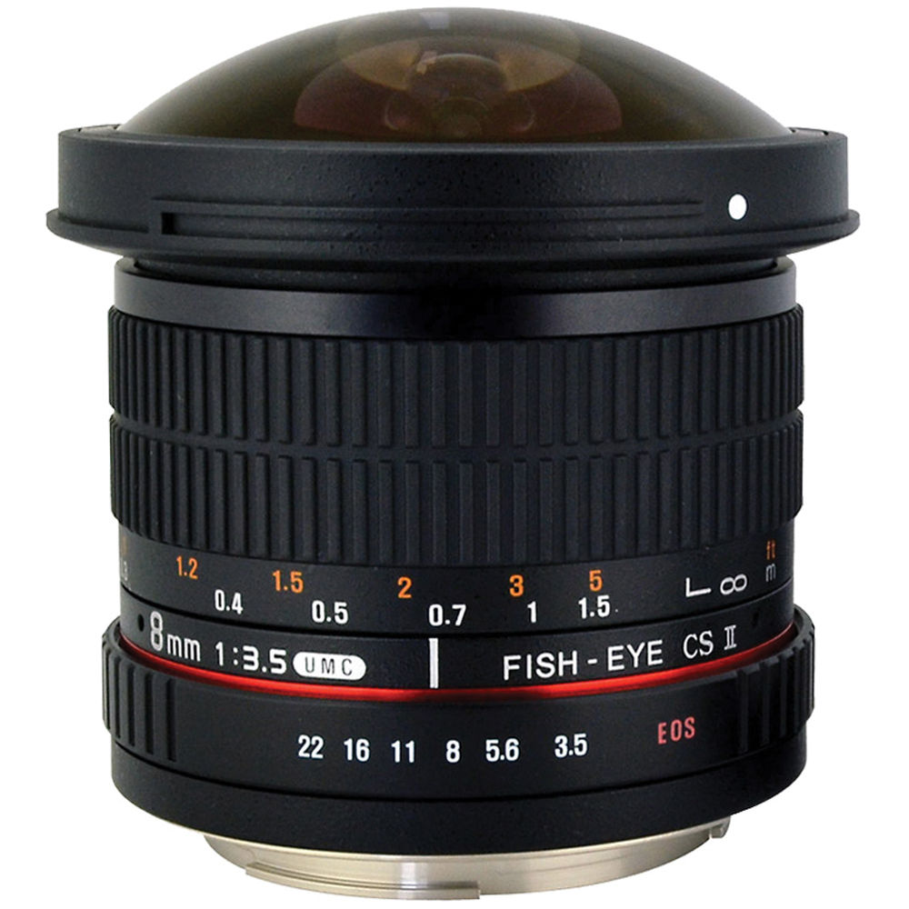 Amazon: Rokinon 8mm f/3.5 HD Fisheye for Canon EF, $183.26 | Canon ...