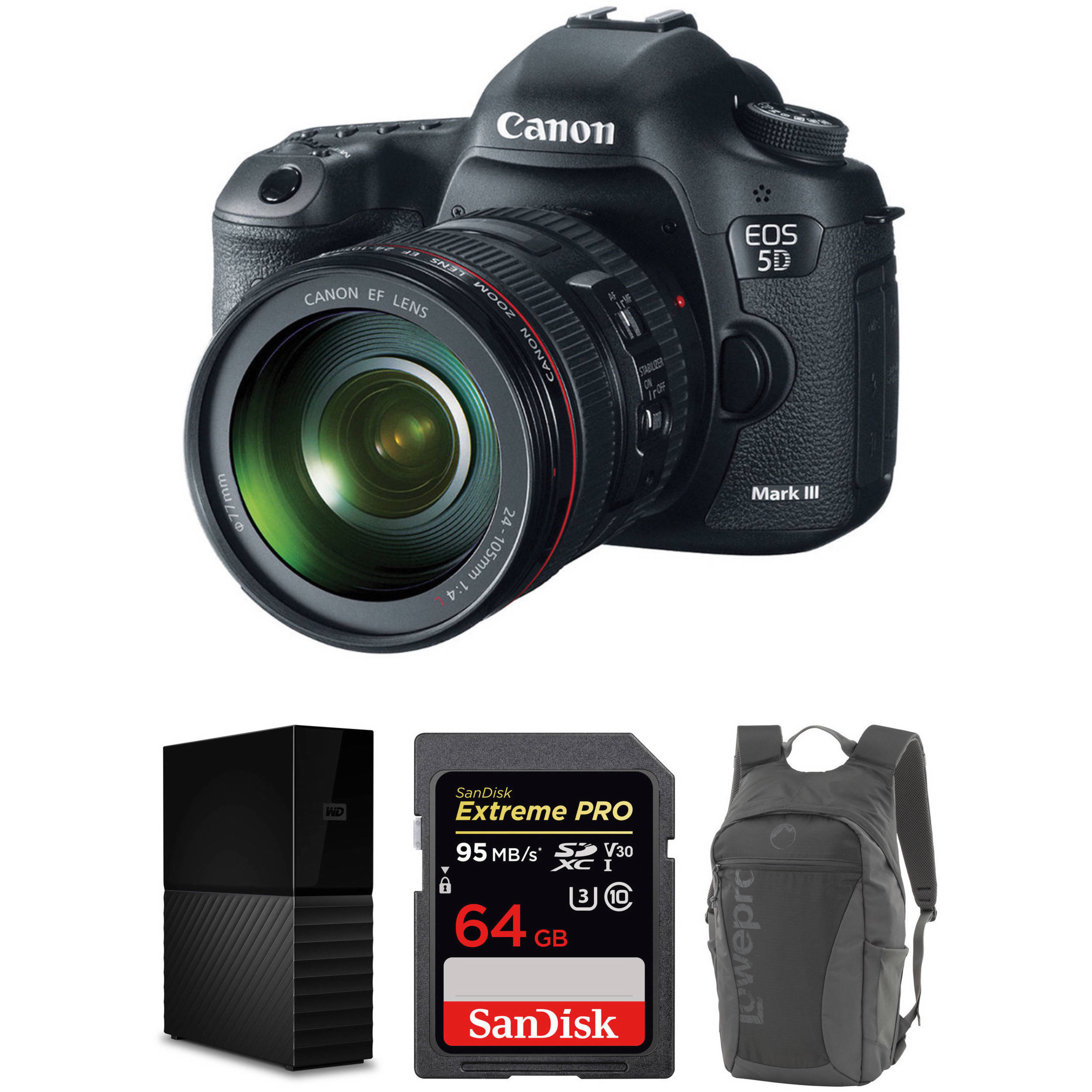 Hot, B&H: 5D Mark III + 24-105L for $2699, Body $2099 + Freebies ...