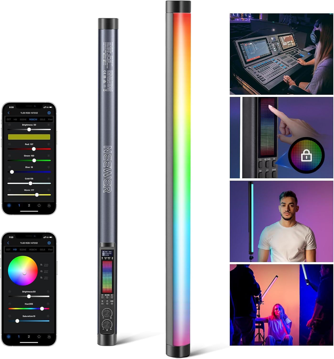Amazon Black Friday Deal: Neewer TL60 RGB Light Wand for $111.99 ...
