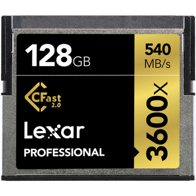 Lexar 128GB Professional 3600x CFast 2.0 Price Watch and Comparison
