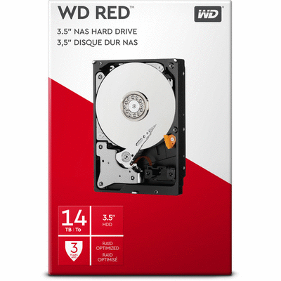 WD 14TB Red 5400 rpm SATA III 3.5" Internal NAS HDD Retail Kit Price ...